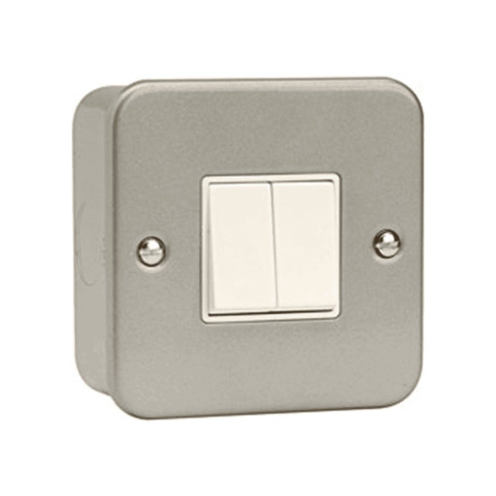 Metal Clad Unswitched 13A Fused Conn Unit Neon — SM Electrical Supplies ...