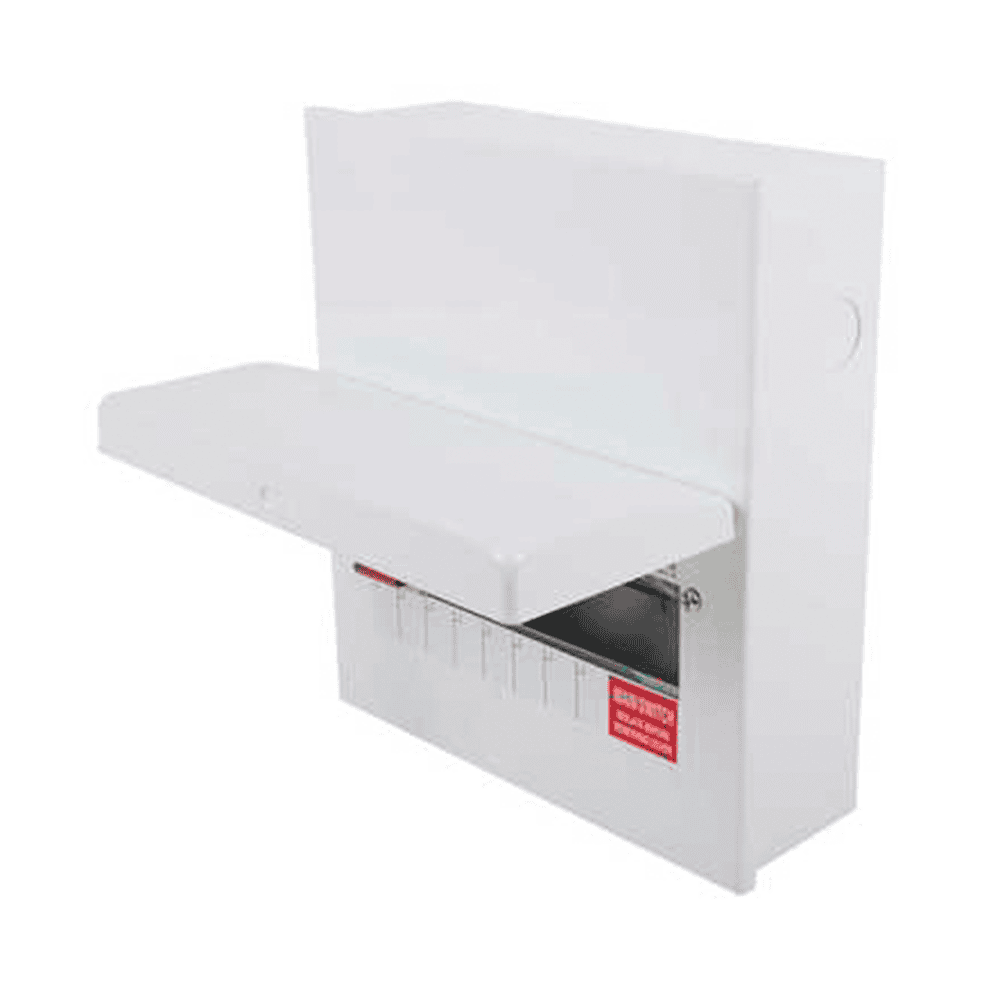 Lewden 8 Way Metal Consumer Unit 100A — SM Electrical Supplies - Kirkcaldy